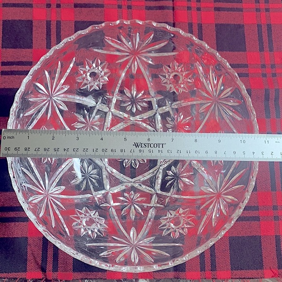 Anchor Hocking | Dining | Anchor Hocking Prescut Crystal Star Of David ...